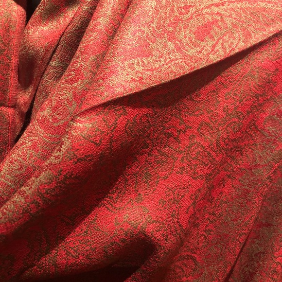 Nemesis | Accessories | Vintage Style Red Pashmina Shawl | Poshmark